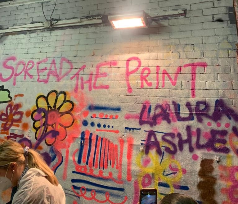 Laura Ashley 70th: Colliding cottagecore with graffiti - Red Lion PR